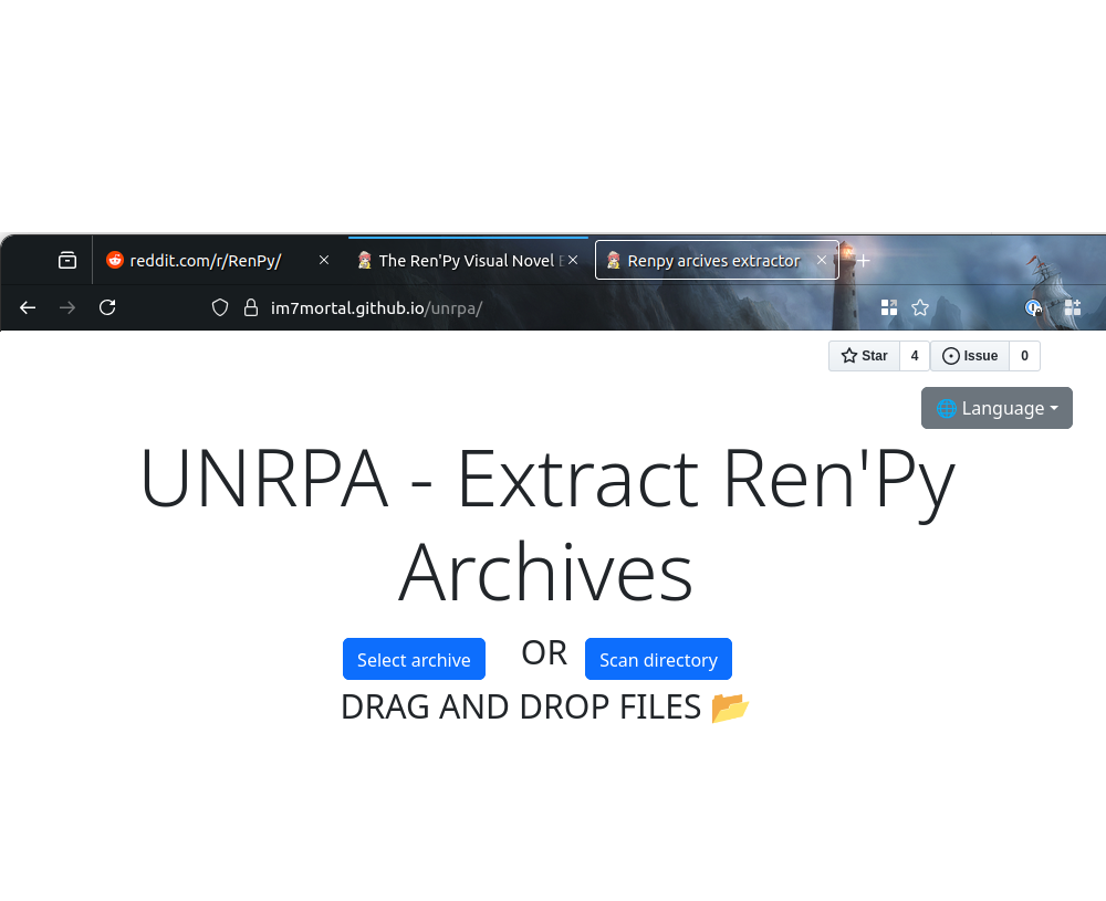 Renpy arcives extractor